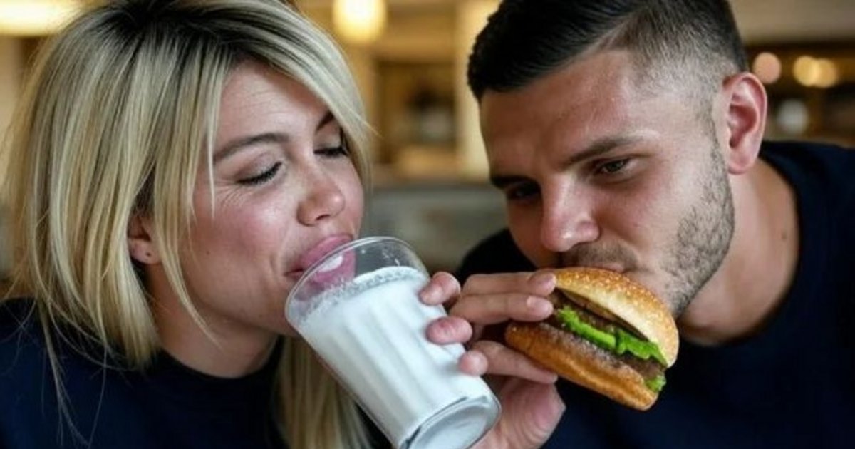 Lluvia de memes y reacciones por la "hamburguesa" con "leche" de Wanda ...