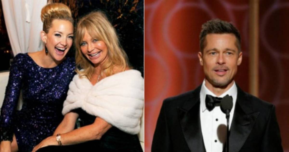 Goldie Hawn confirma el romance entre Brad Pitt su hija, Kate Hudson
