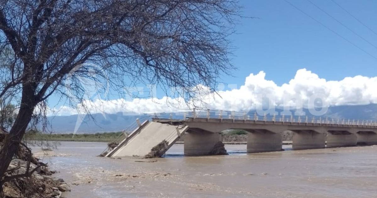 VIDEO. Impresionante crecida del río Santa María