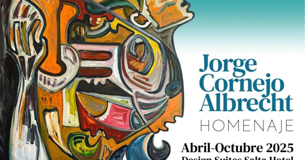 Abril Cultural: inauguran la muestra homenaje a Jorge Cornejo Albrecht