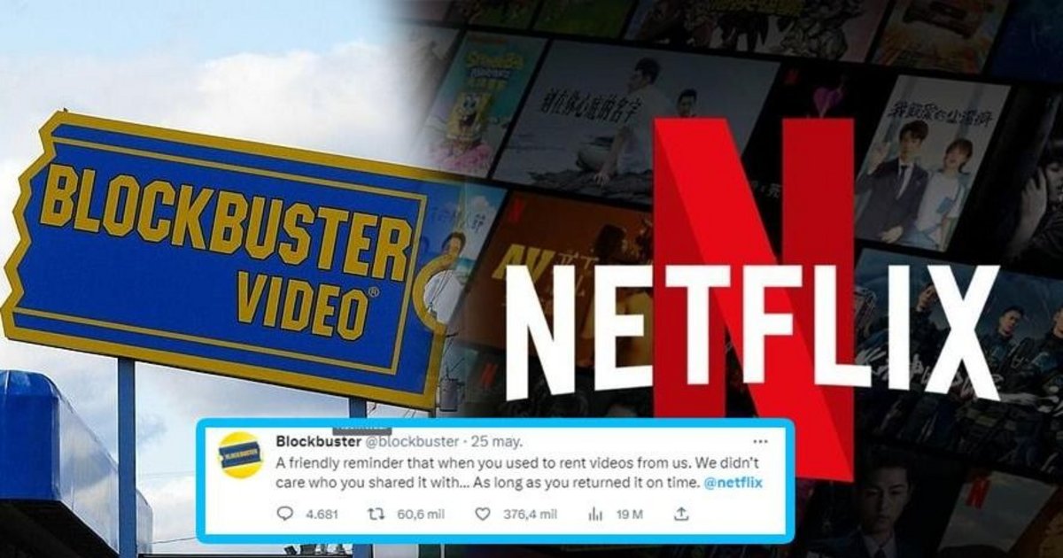 La venganza de Blockbuster: se burló del nuevo anuncio de Netflix