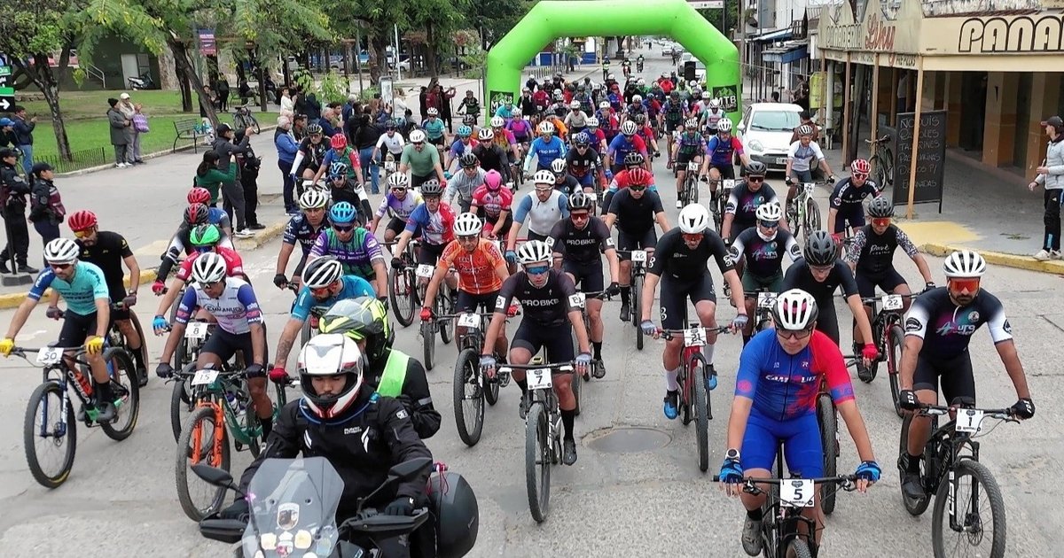 Toda Orán disfrutó el domingo de la gran fiesta del ciclismo