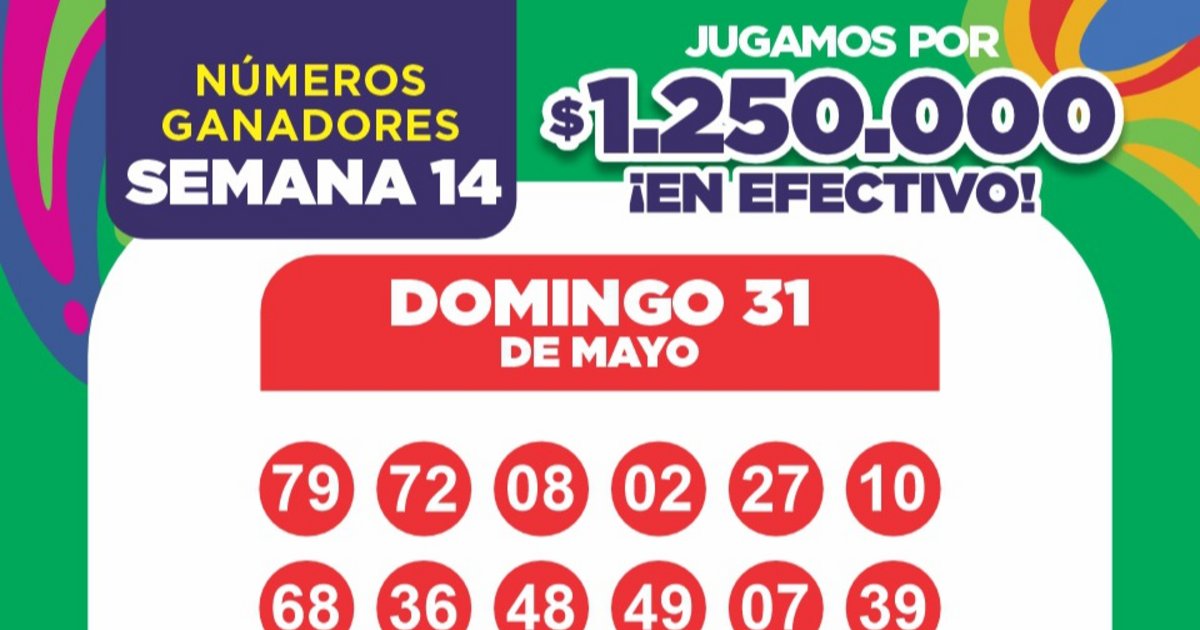 NÚMEROS DE LA SEMANA N°14
