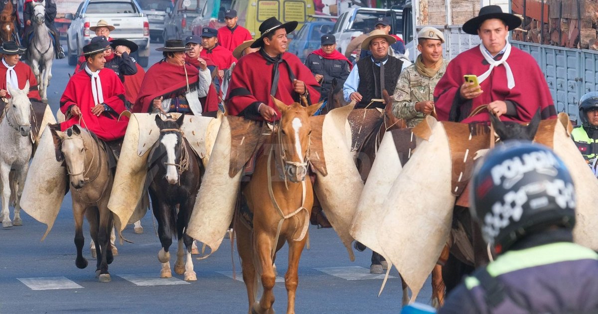 Los valores de Güemes, en la marcha de los gauchos