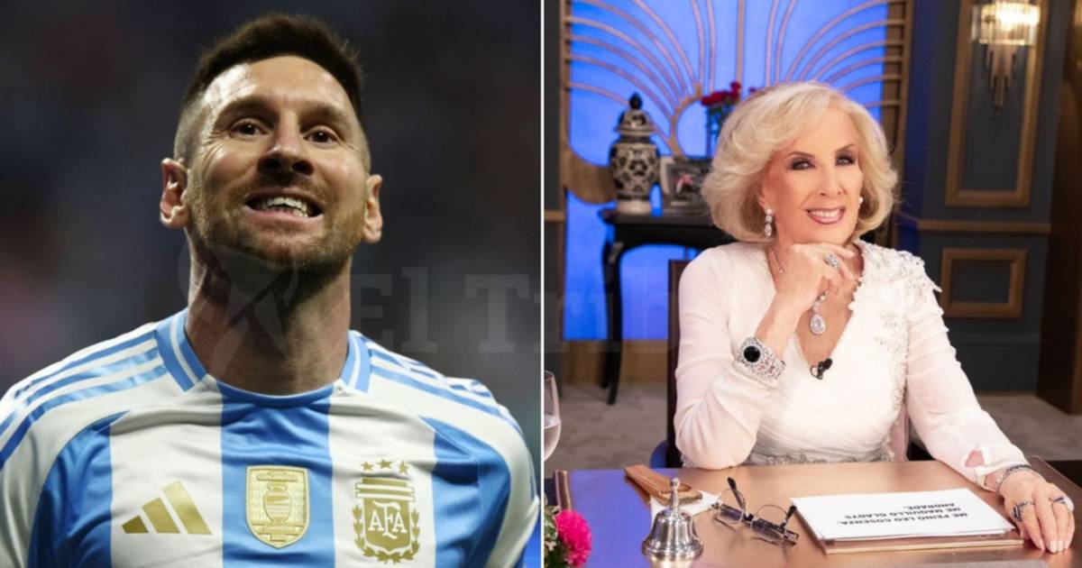 Mirtha Legrand le tiró una chicana a Lionel Messi mientras mostraba su ...