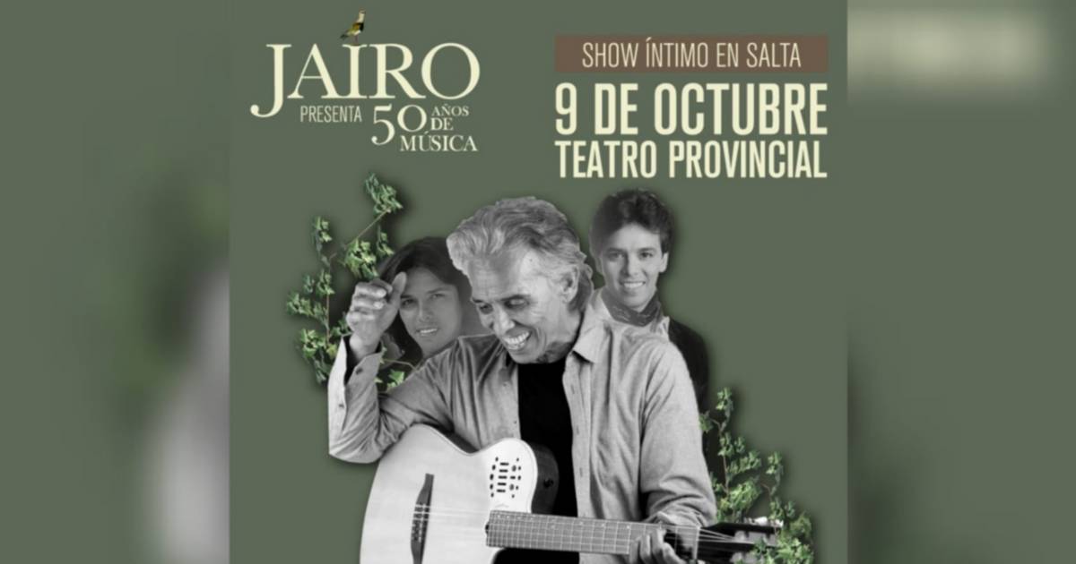 "Jairo 50 años de música": 2x1 con Club