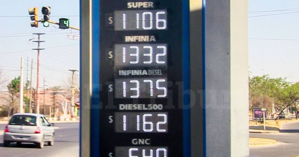 Aumento de las naftas: cómo quedaron los precios en Salta desde hoy