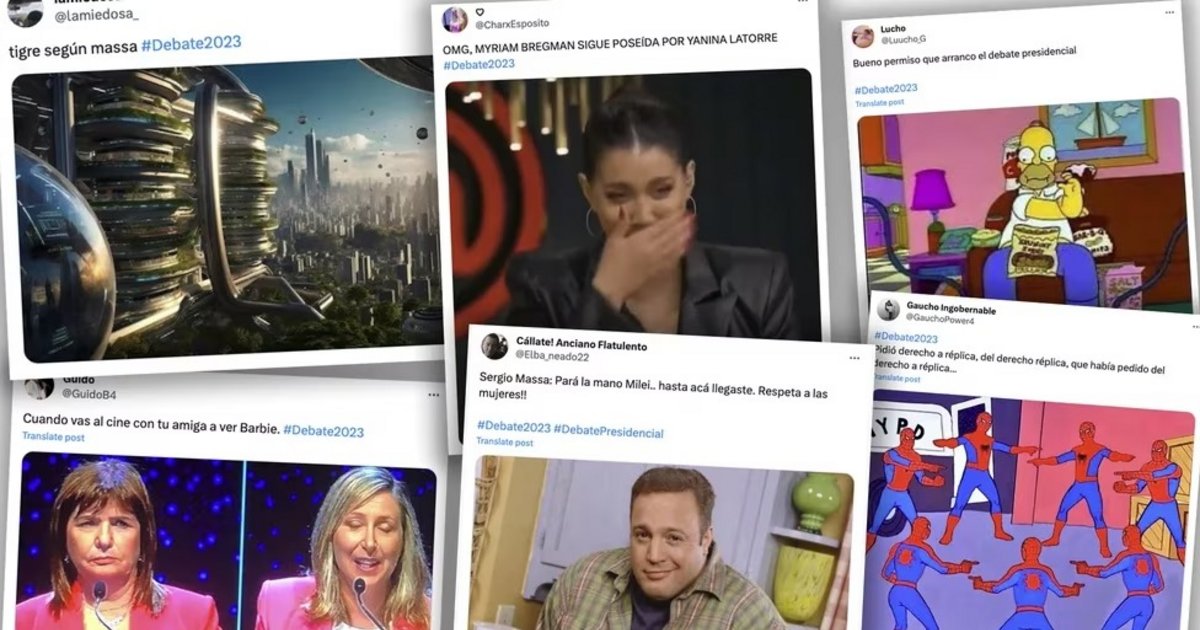Los memes del segundo debate presidencial en la UBA: ¡imperdibles!